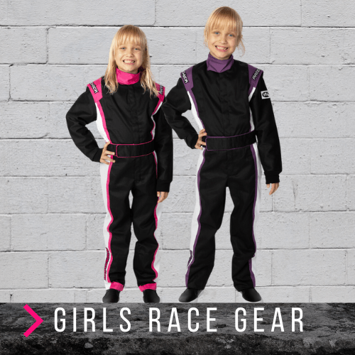 Race Suits and Racing Safety Gear made for Women and Girls