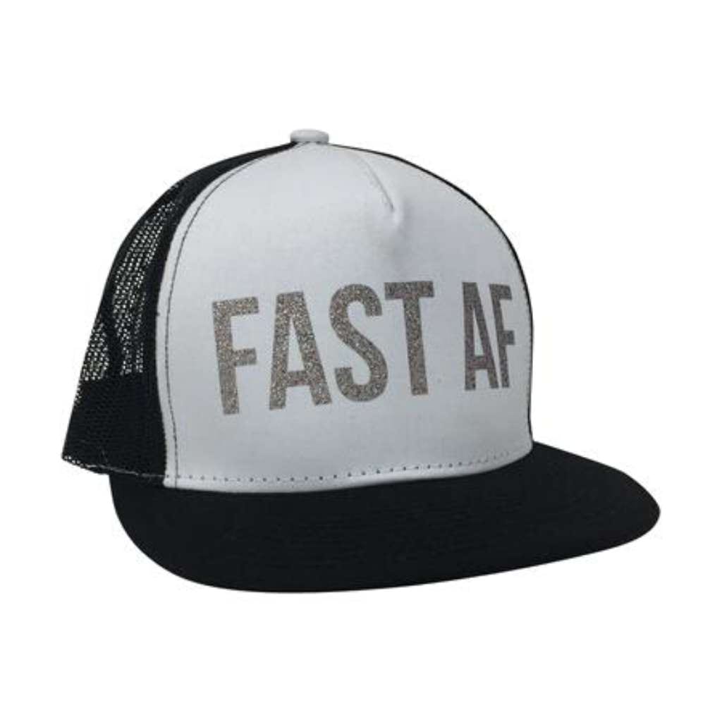 FAST AF Hat - White - Racechick