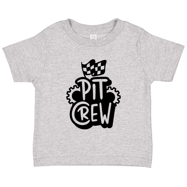 Tee Shirt for Kids - Fun Pit Crew Design for Young Fans